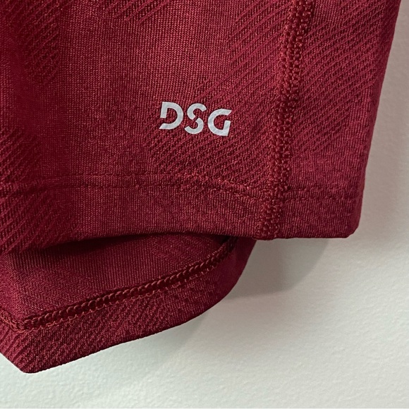 DSG | Shirts | Dsg Mens Size Medium Burgundy Solid Dark Currant Red ...
